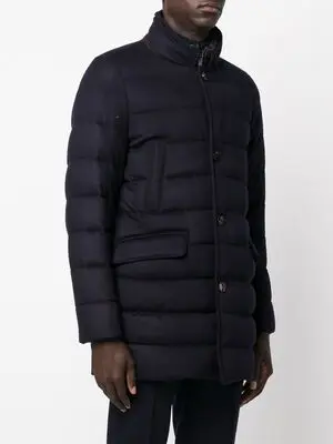 MOORER Padded Zip-up Coat
