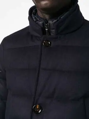 MOORER Padded Zip-up Coat