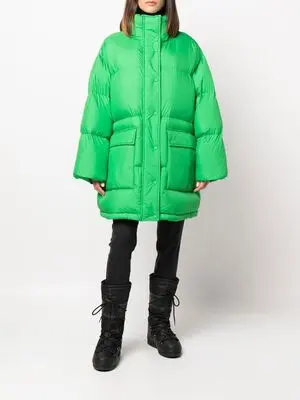 STAND STUDIO Mid-length Edna Coat - Green