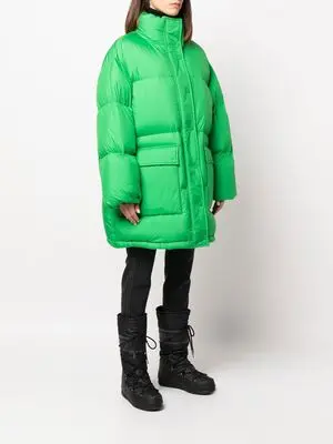 STAND STUDIO Mid-length Edna Coat - Green