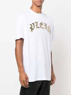 Philipp Plein Logo-appliqué Cotton T-shirt