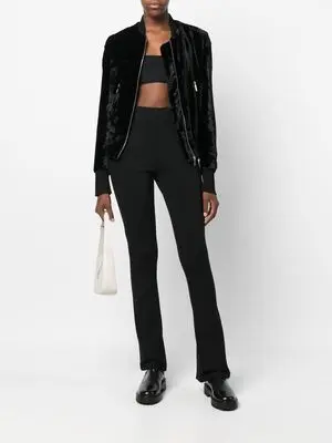 SAPIO Velvet Bomber Jacket