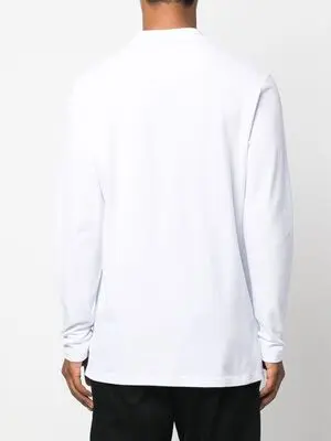 Philipp Plein Logo-plaque Polo Shirt - White
