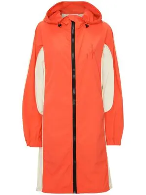 JW Anderson Logo-embroidered Color-block Parka