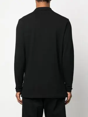Philipp Plein Logo-plaque Polo Shirt - Black