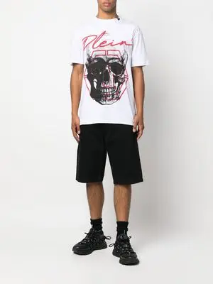 Philipp Plein Graphic-print Ss Skull T-shirt