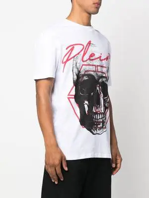 Philipp Plein Graphic-print Ss Skull T-shirt