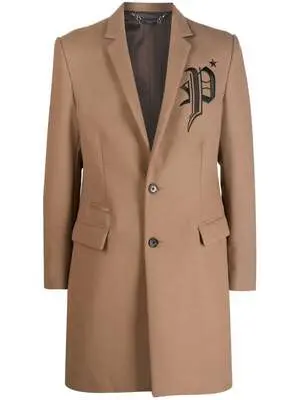Philipp Plein Single Breasted Coats For Men