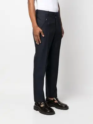 MAISON MARGIELA Straight-leg Tailored Trousers - Blue