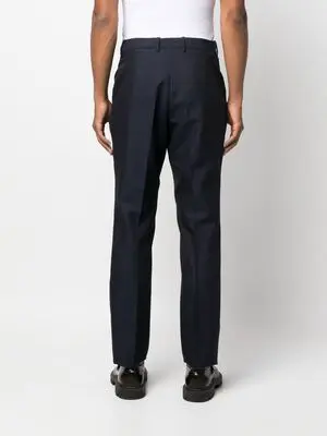 MAISON MARGIELA Straight-leg Tailored Trousers - Blue