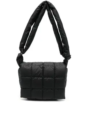 VEECOLLECTIVE Padded Crossbody Bag - Black