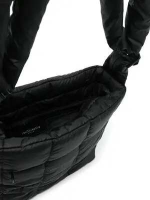 VEECOLLECTIVE Padded Crossbody Bag - Black