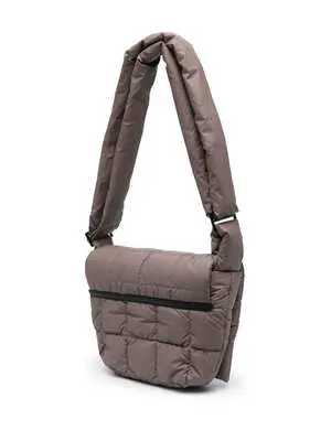 VEECOLLECTIVE Padded Crossbody Bag - Grey