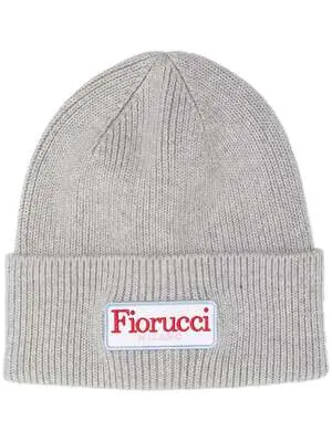 Fiorucci Logo-patch Knit Beanie