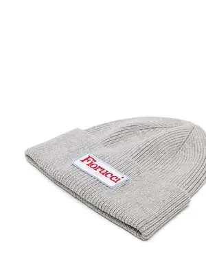 Fiorucci Logo-patch Knit Beanie