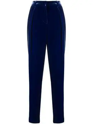 Giorgio Armani Straight-leg Velvet Trousers