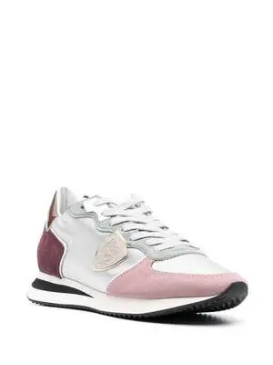 Philippe Model Logo Patch Low-top Sneakers - Grey