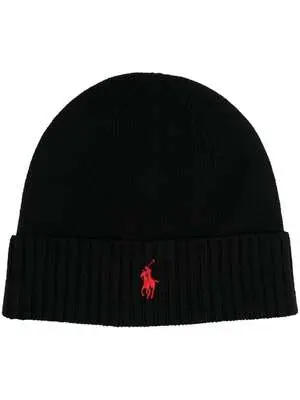 Polo Ralph Lauren Polo Pony Beanie - Black