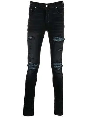Amiri Distressed Skinny Jeans