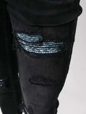 Amiri Distressed Skinny Jeans