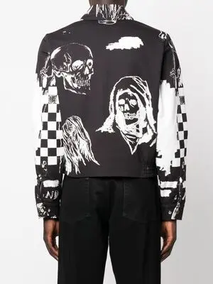 Amiri Graphic-print Shirt Jacket