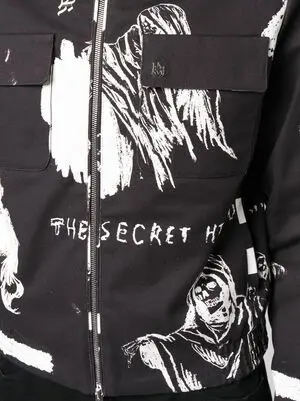 Amiri Graphic-print Shirt Jacket