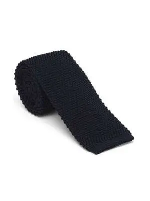 Brunello Cucinelli Fine-knit Tie - Blue
