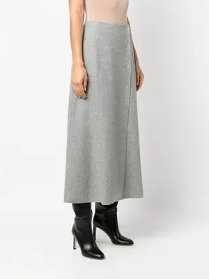 Alberta Ferretti A-line Midi Skirt
