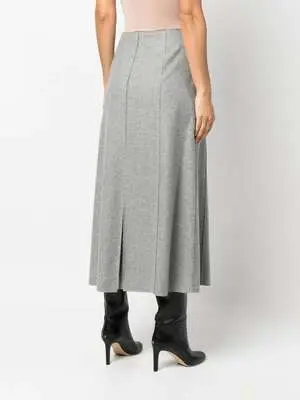 Alberta Ferretti A-line Midi Skirt