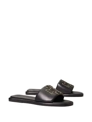 Tory Burch Double T Sport Slides