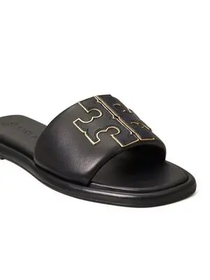 Tory Burch Double T Sport Slides