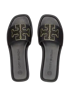 Tory Burch Double T Sport Slides