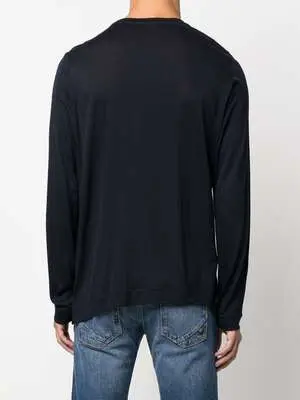 ZANONE Crew-neck Virgin Wool T-shirt