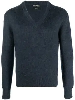 TOM FORD V-neck Knitted Jumper
