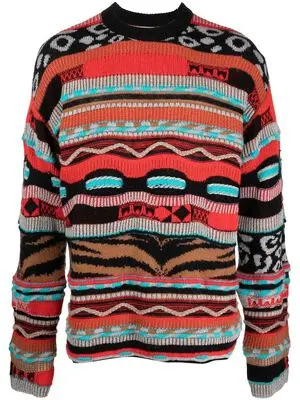 Laneus Cuffed Sweaters For Men