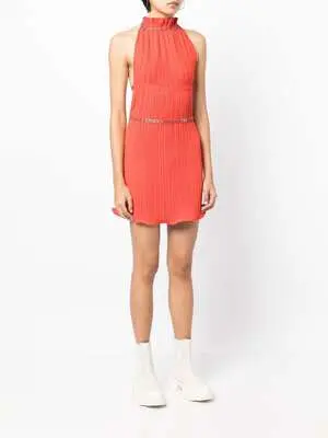 DION LEE Fitted Halterneck Dress