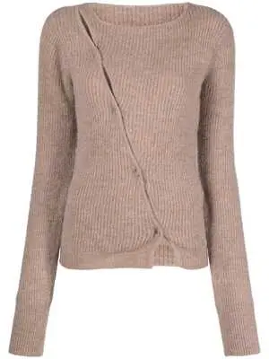 Jacquemus Asymmetrical Sweaters For Women