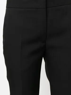 JIL SANDER Straight-leg Wool Trousers - Black