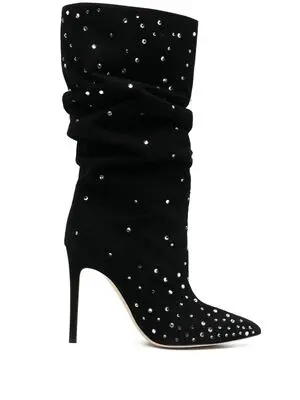 Mid-Calf Stiletto Boots