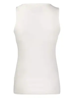 Philipp Plein Logo-embroidered Tank Top - White