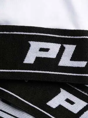 Philipp Plein Logo-underband Sports Bralette - White