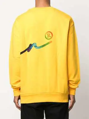 Philipp Plein Logo-print Sweatshirt - Yellow