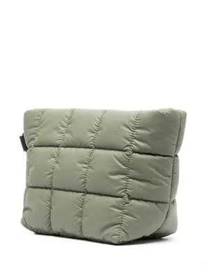 VEECOLLECTIVE Porter Quilted Shoulder Bag - Green