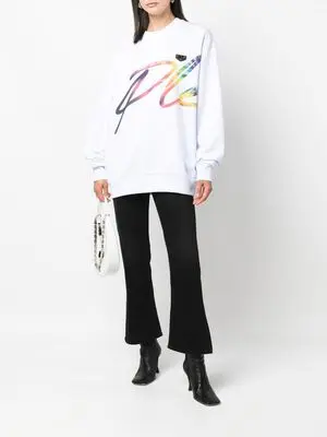 Philipp Plein Logo-print Sweatshirt - White