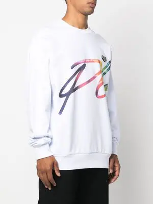 Philipp Plein Logo-print Sweatshirt - White