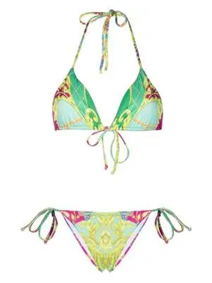 Philipp Plein Baroque-print Bikini