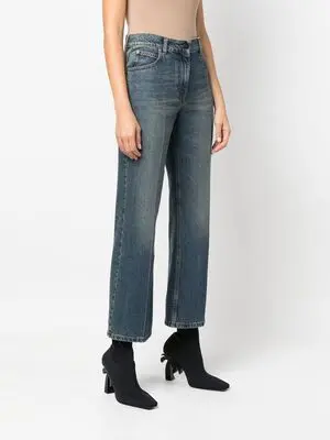 Palm Angels Straight-leg Denim Jeans