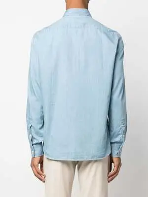 Brunello Cucinelli Long-sleeve Cotton Shirt