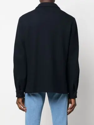 Zegna Alpe Chore Button-up Shirt Jacket - Blue