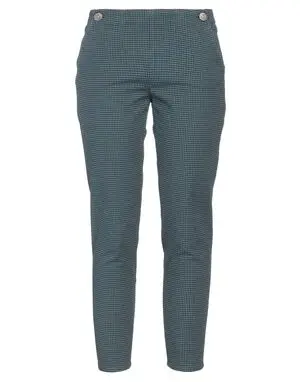 JACOB COHЁN Houndstooth Cropped Trousers - Blue